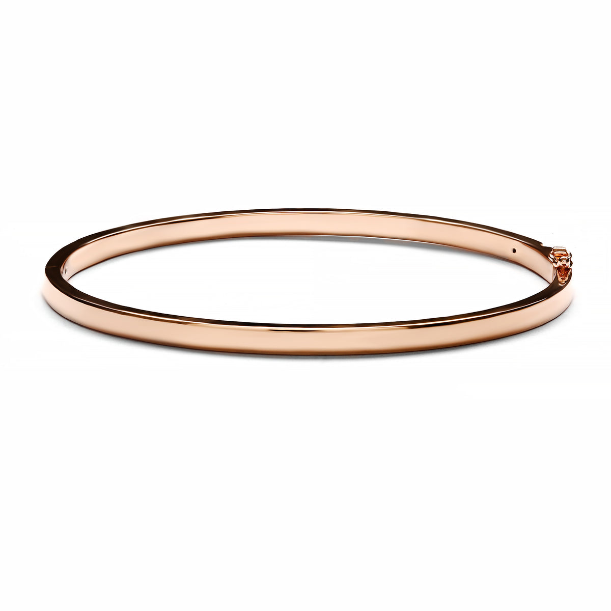 Straight Small Gold Bangle Rosegold (G2312080172) – Lino & Sons Jewellery