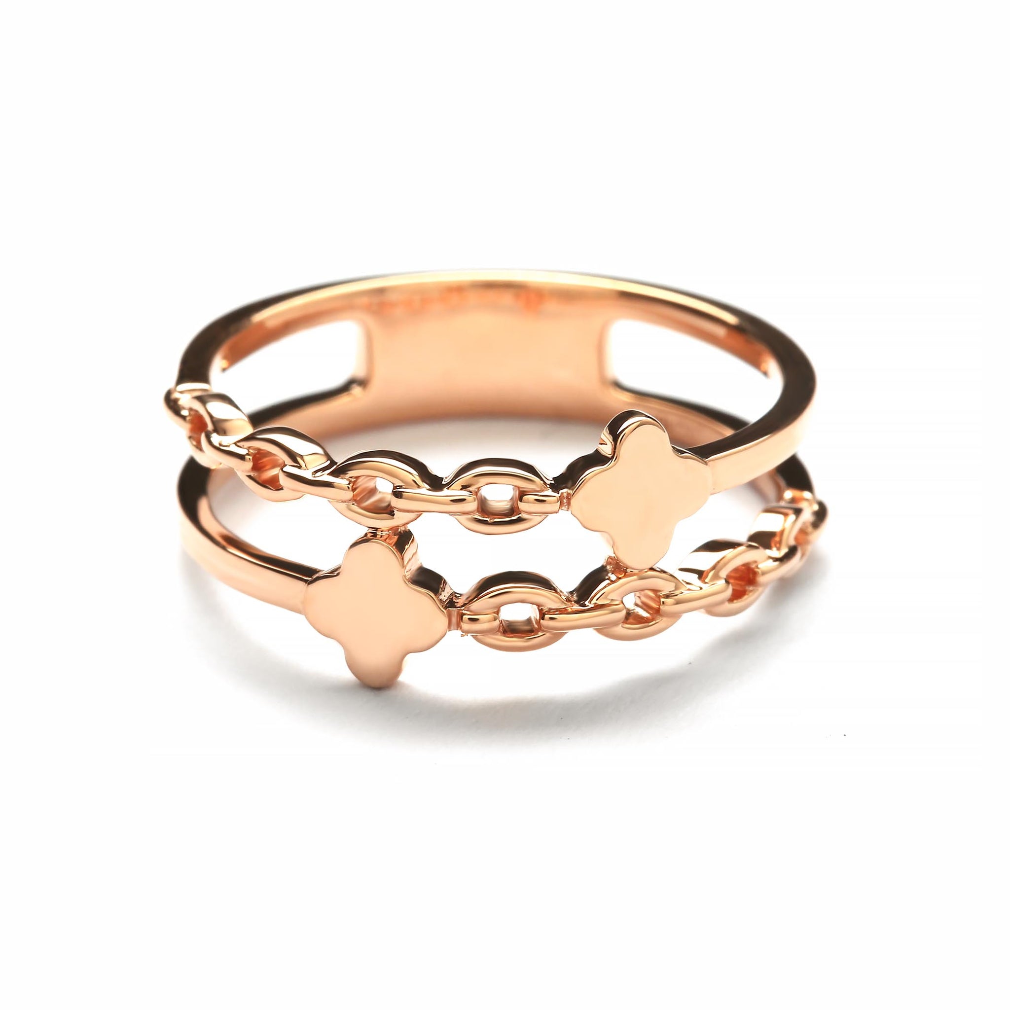 Clove Chain Gold Ring (G2402150074)