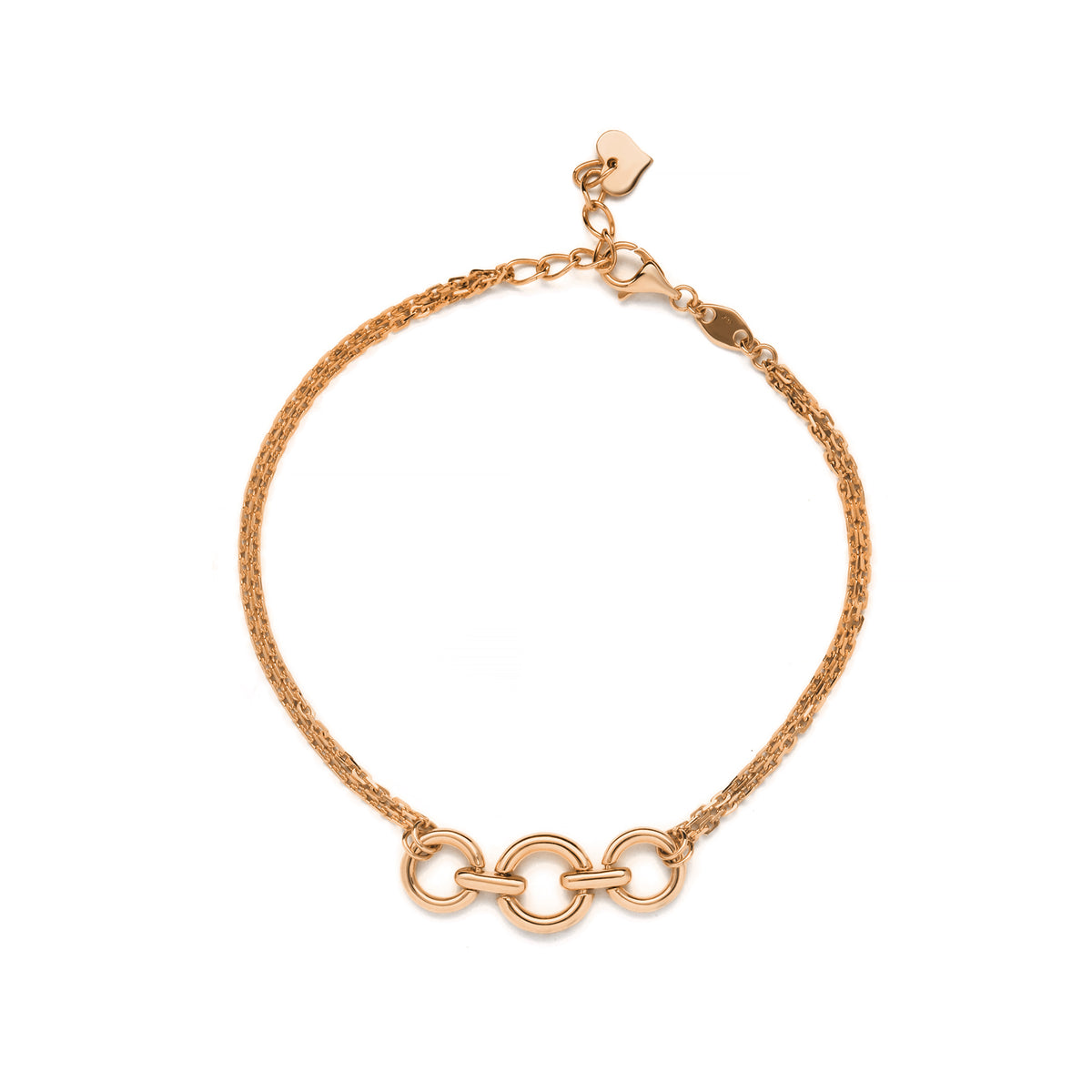 Jett Gold Bracelet Rosegold (C2408160101) – Lino & Sons Jewellery